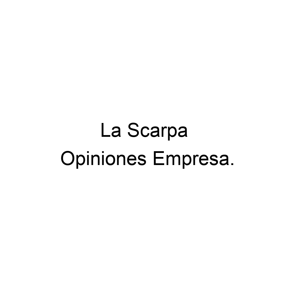 Opiniones La Scarpa, 527262623690